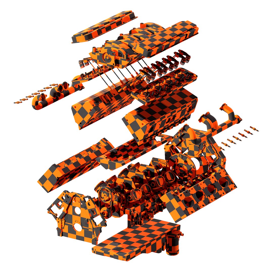 3D Engine N1 Model - TurboSquid 2295451
