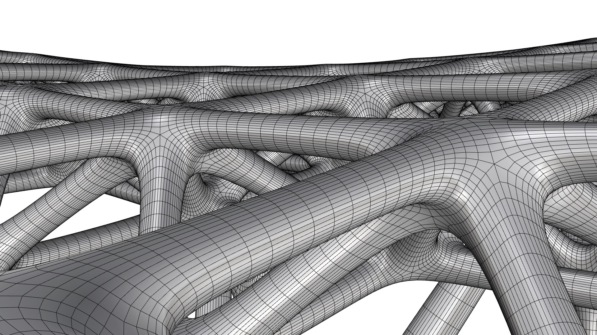 Wavy Truss Landscape Shed 3D Model - TurboSquid 2262026