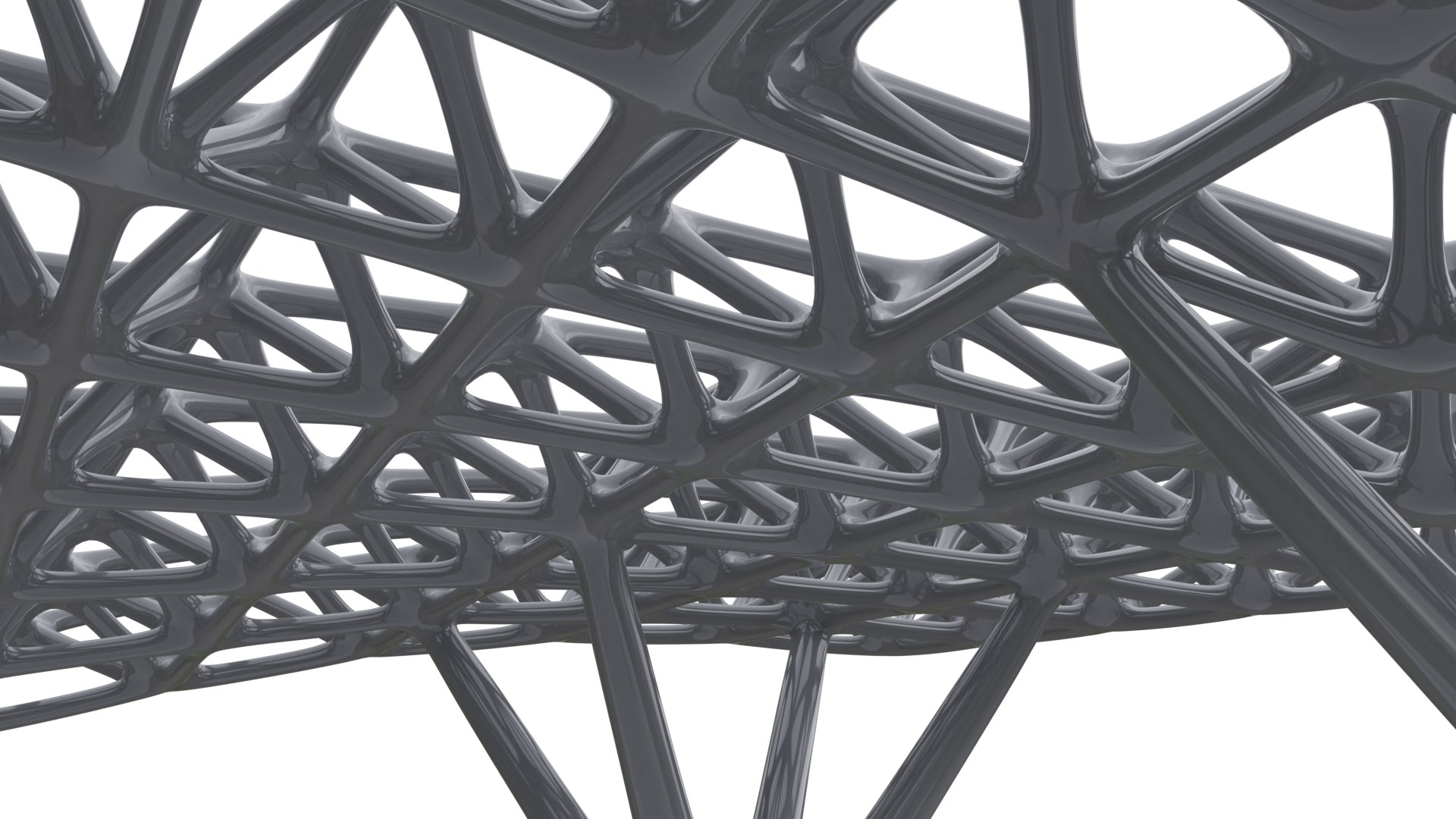Wavy Truss Landscape Shed 3D Model - TurboSquid 2262026