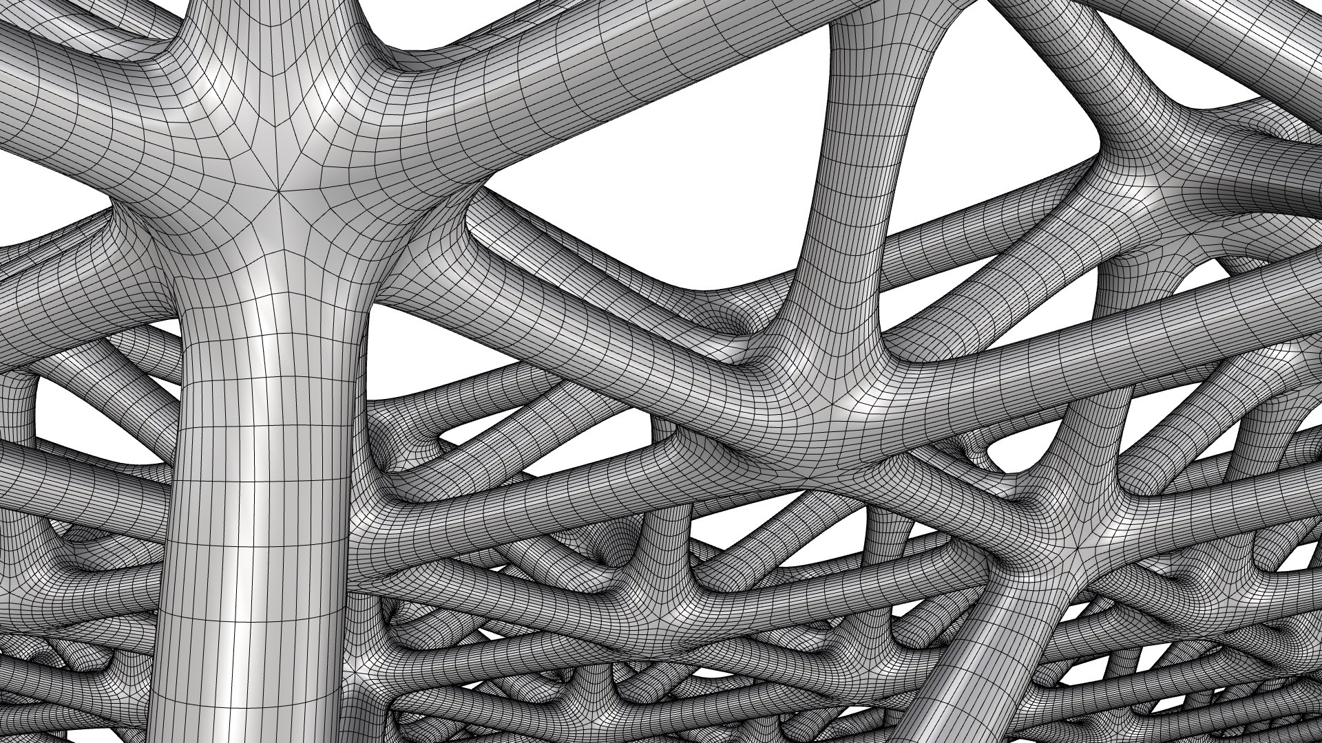 Wavy Truss Landscape Shed 3D Model - TurboSquid 2262026