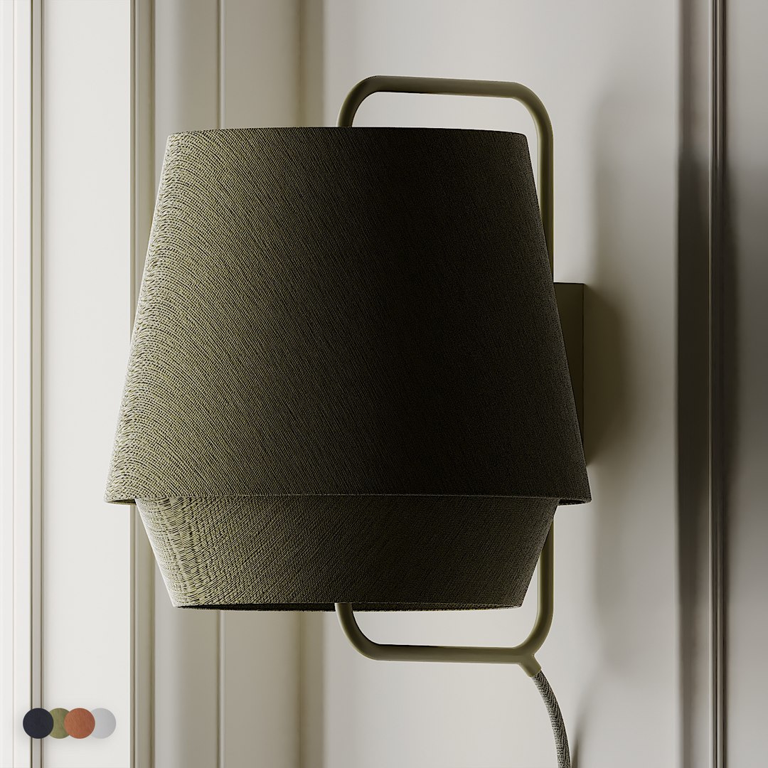 Sconce zero elements fabric 3D model - TurboSquid 1555023