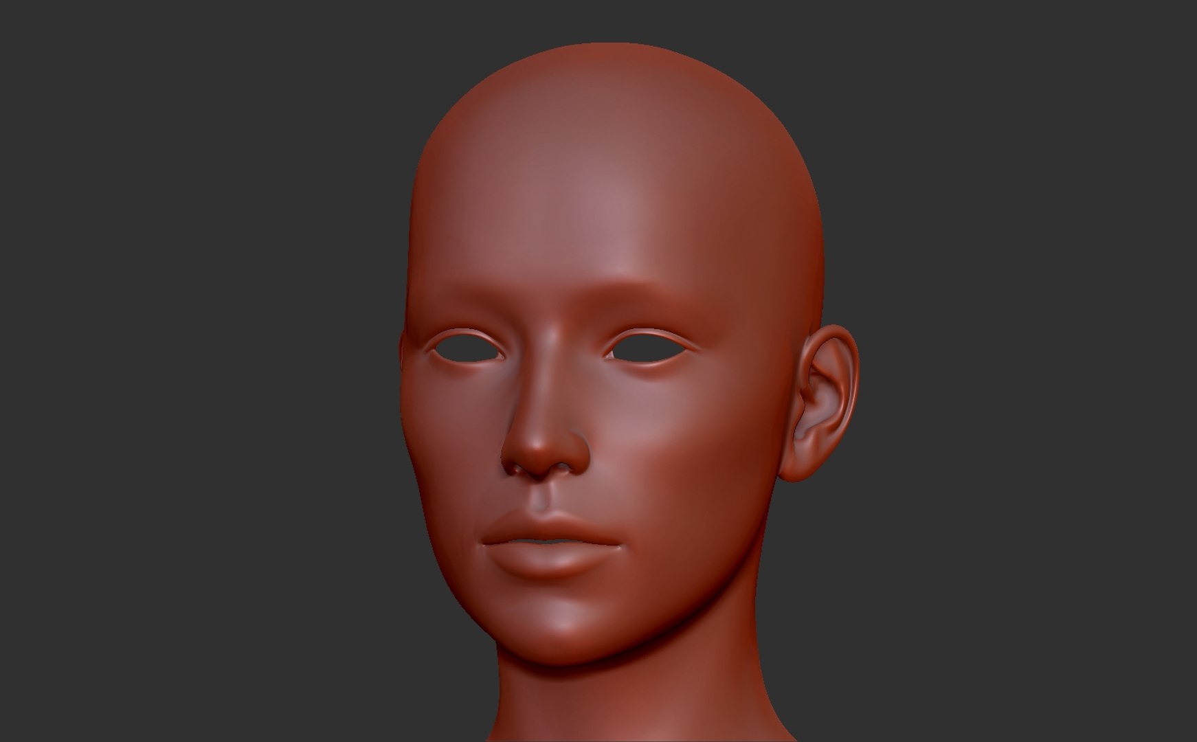 3d Model Female Base Mesh