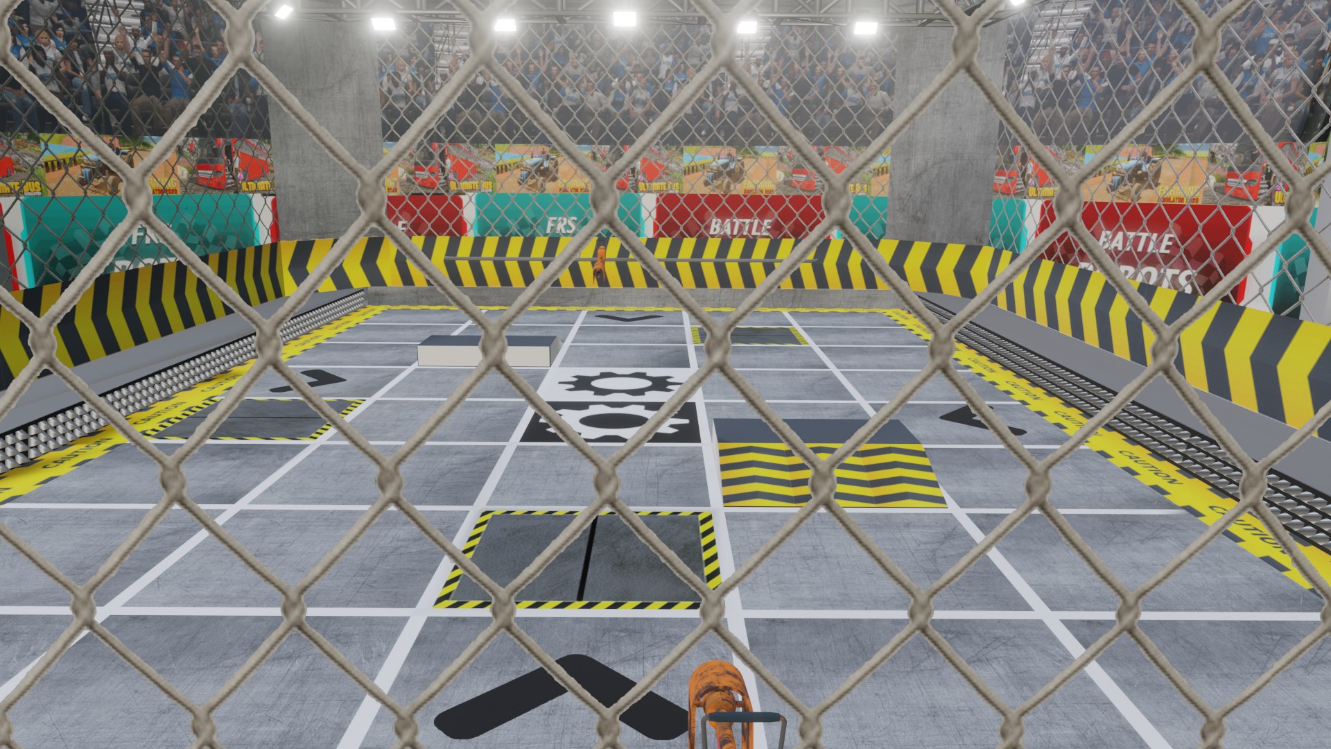 3D Robo Robot Arena Model - TurboSquid 1680361