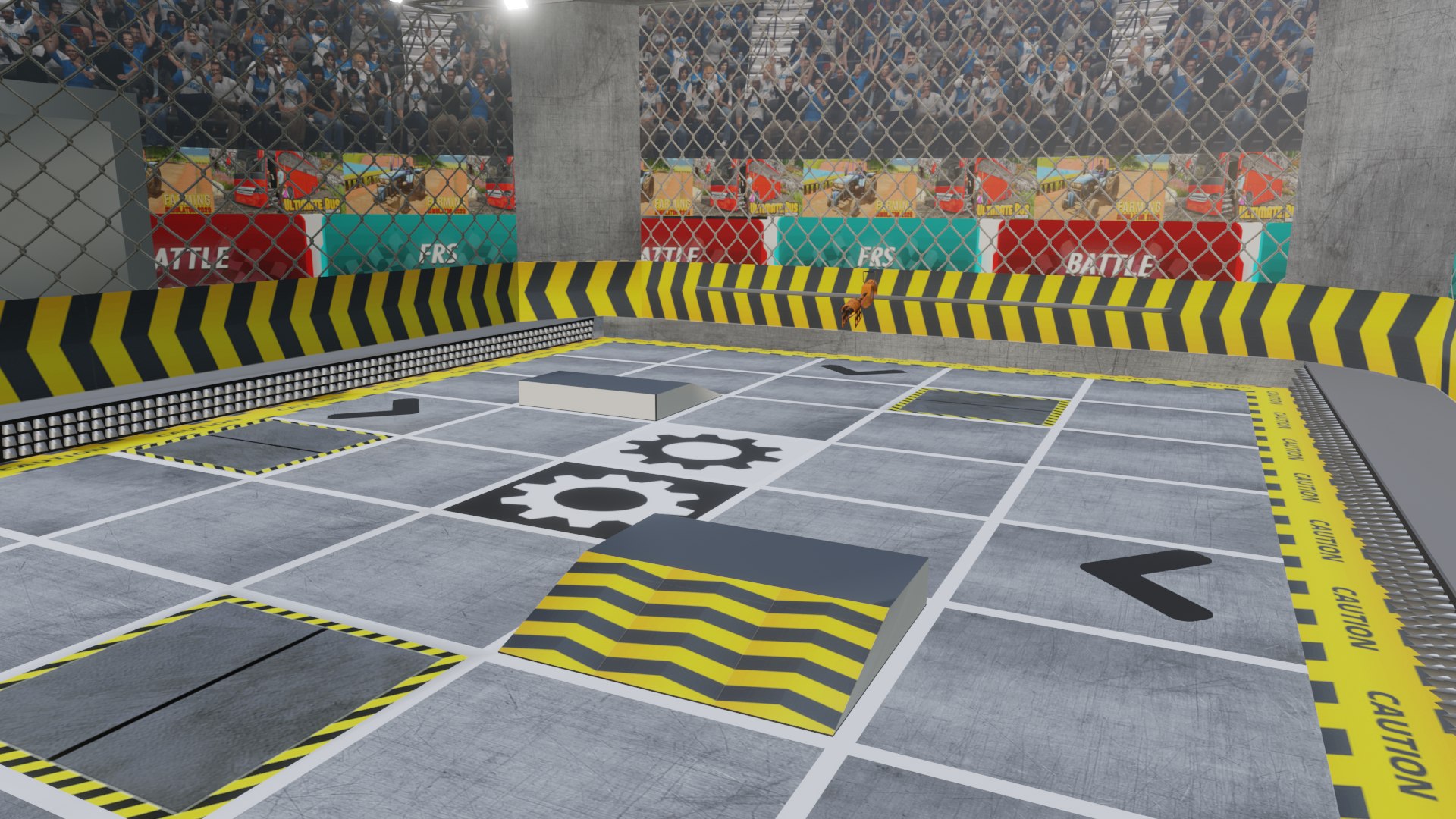 3D Robo Robot Arena Model - TurboSquid 1680361