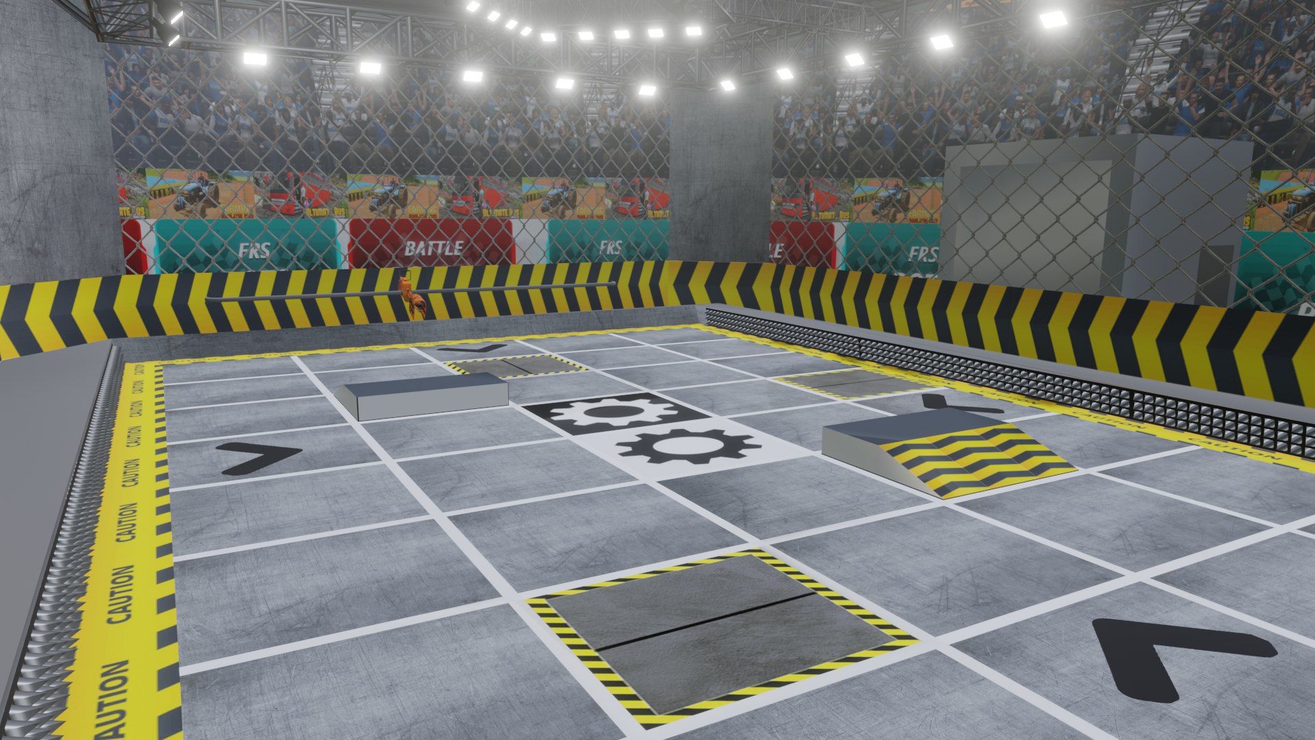 3D Robo Robot Arena Model - TurboSquid 1680361