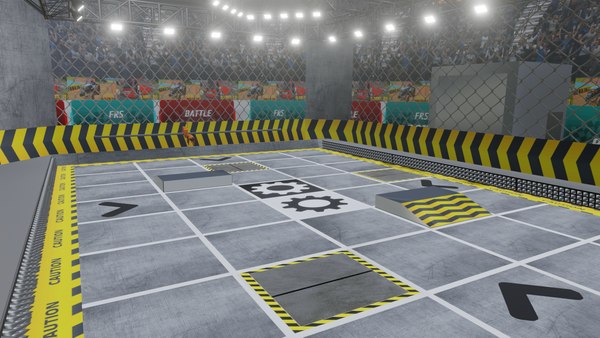 3D robo robot arena model - TurboSquid 1680361