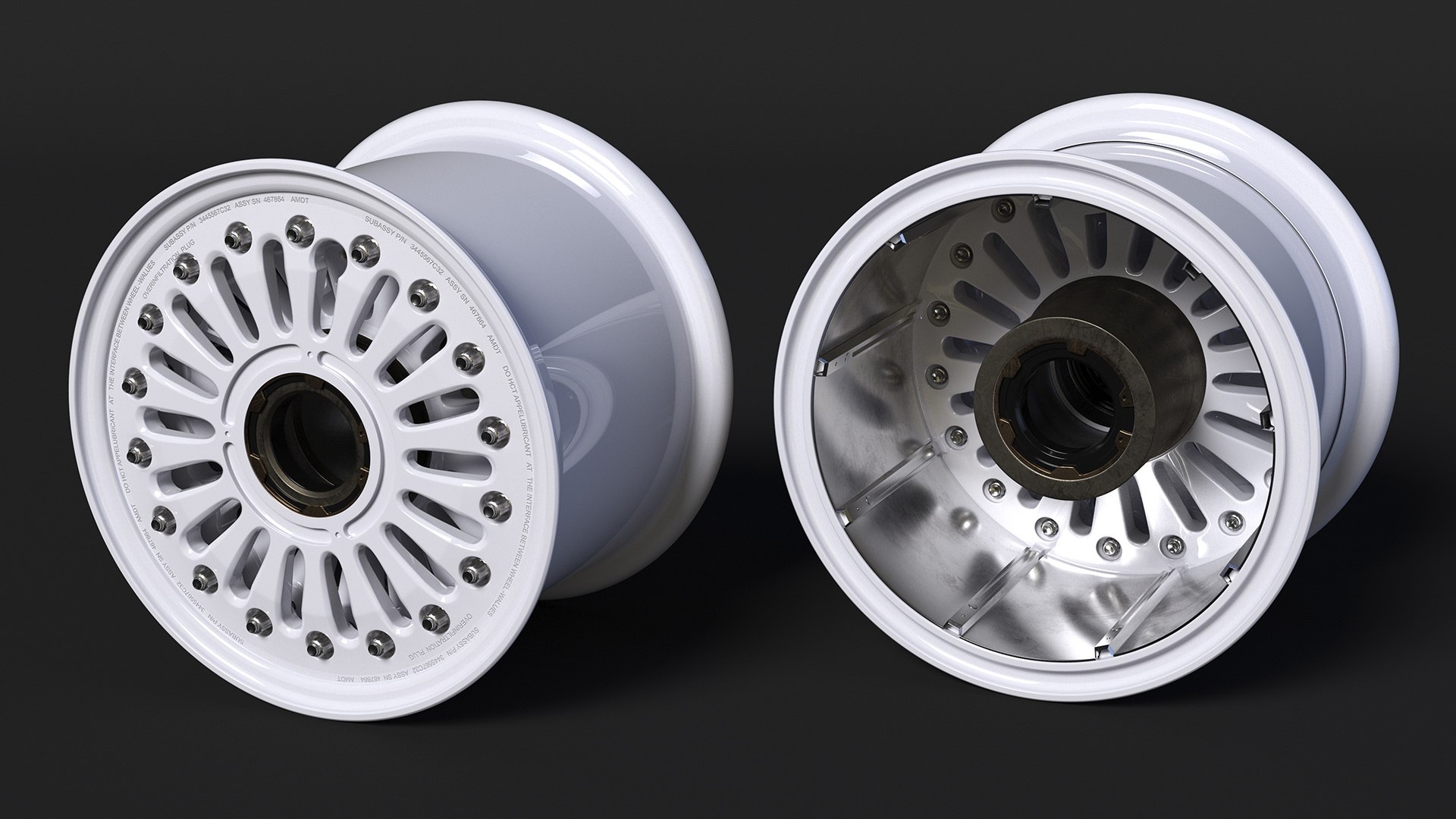 3D Boeing 737 Aircraft Wheel Rim Disk - TurboSquid 2163555