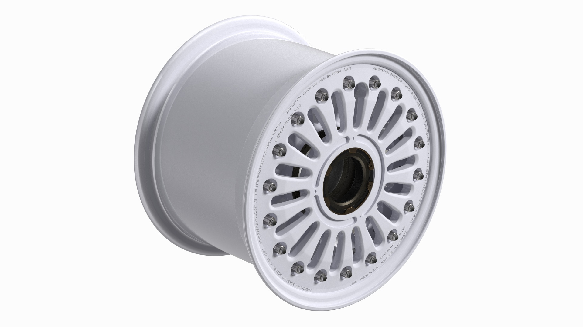 3D Boeing 737 Aircraft Wheel Rim Disk - TurboSquid 2163555