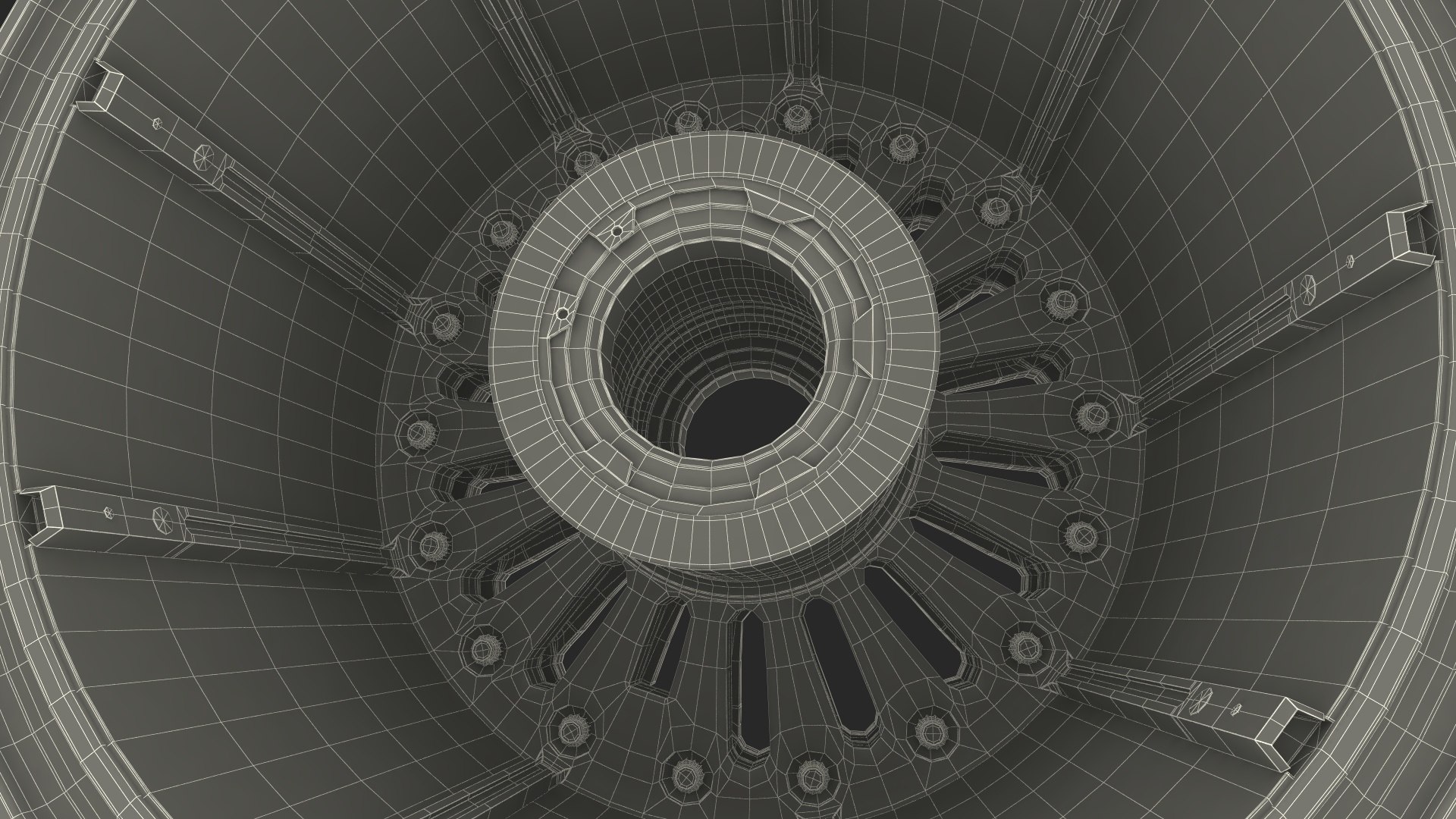 3D Boeing 737 Aircraft Wheel Rim Disk - TurboSquid 2163555
