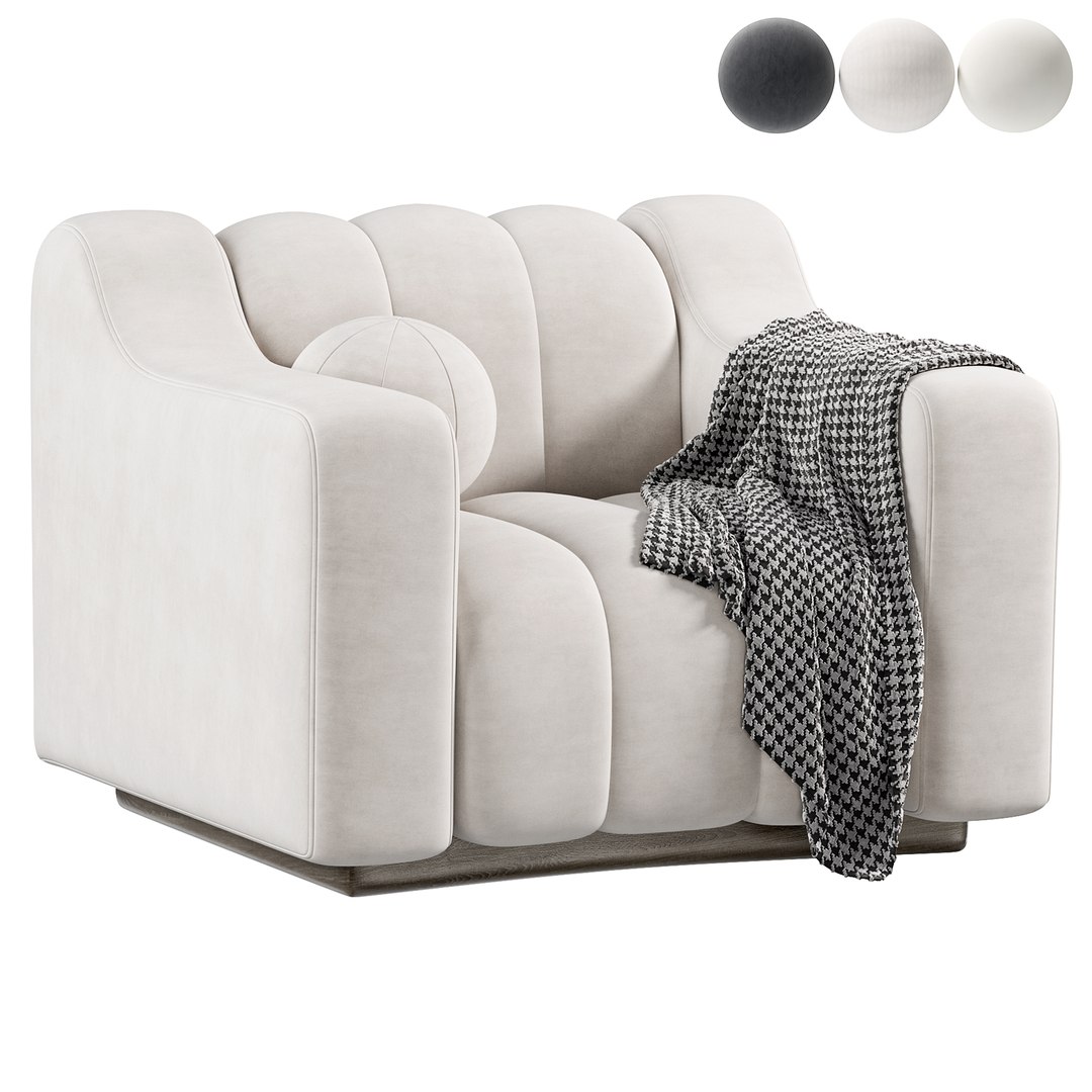 3D Kelly Chair By Eichholtz Model - TurboSquid 2200330