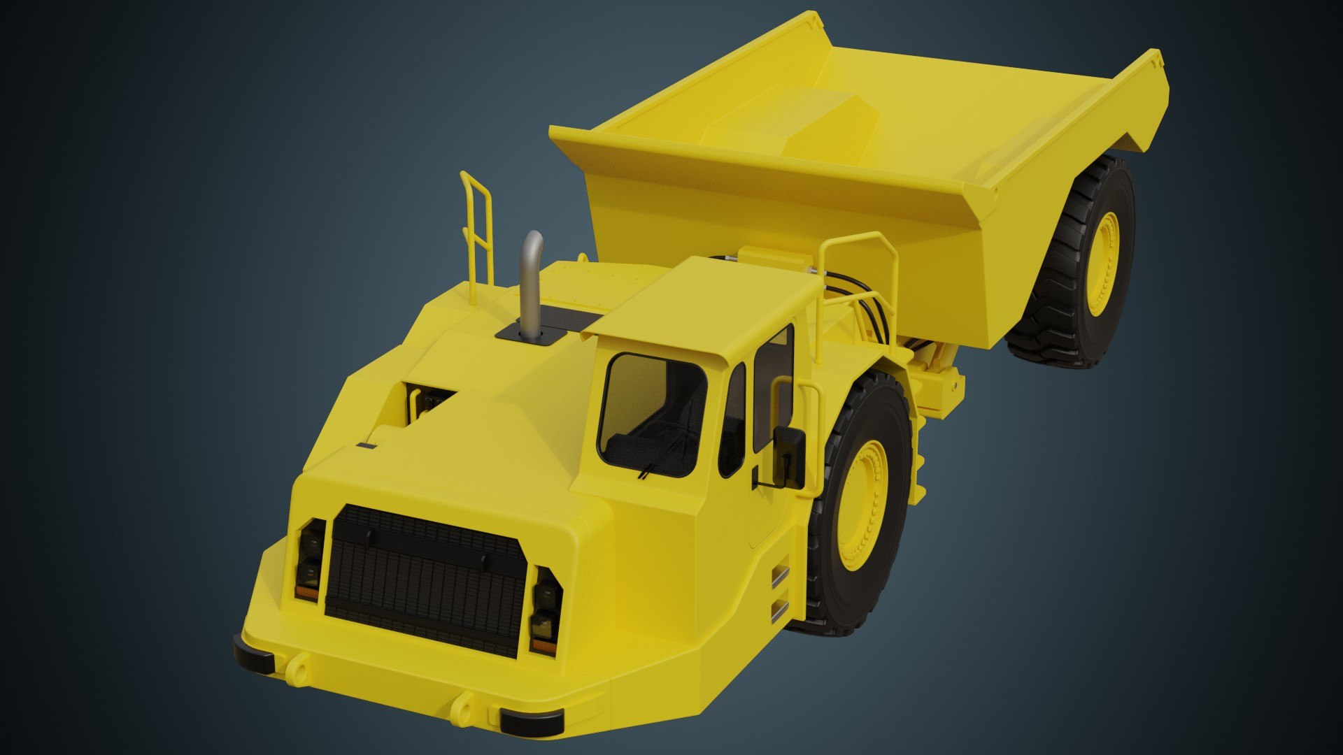Mining Truck 1 Basic 3D Model - TurboSquid 2200802