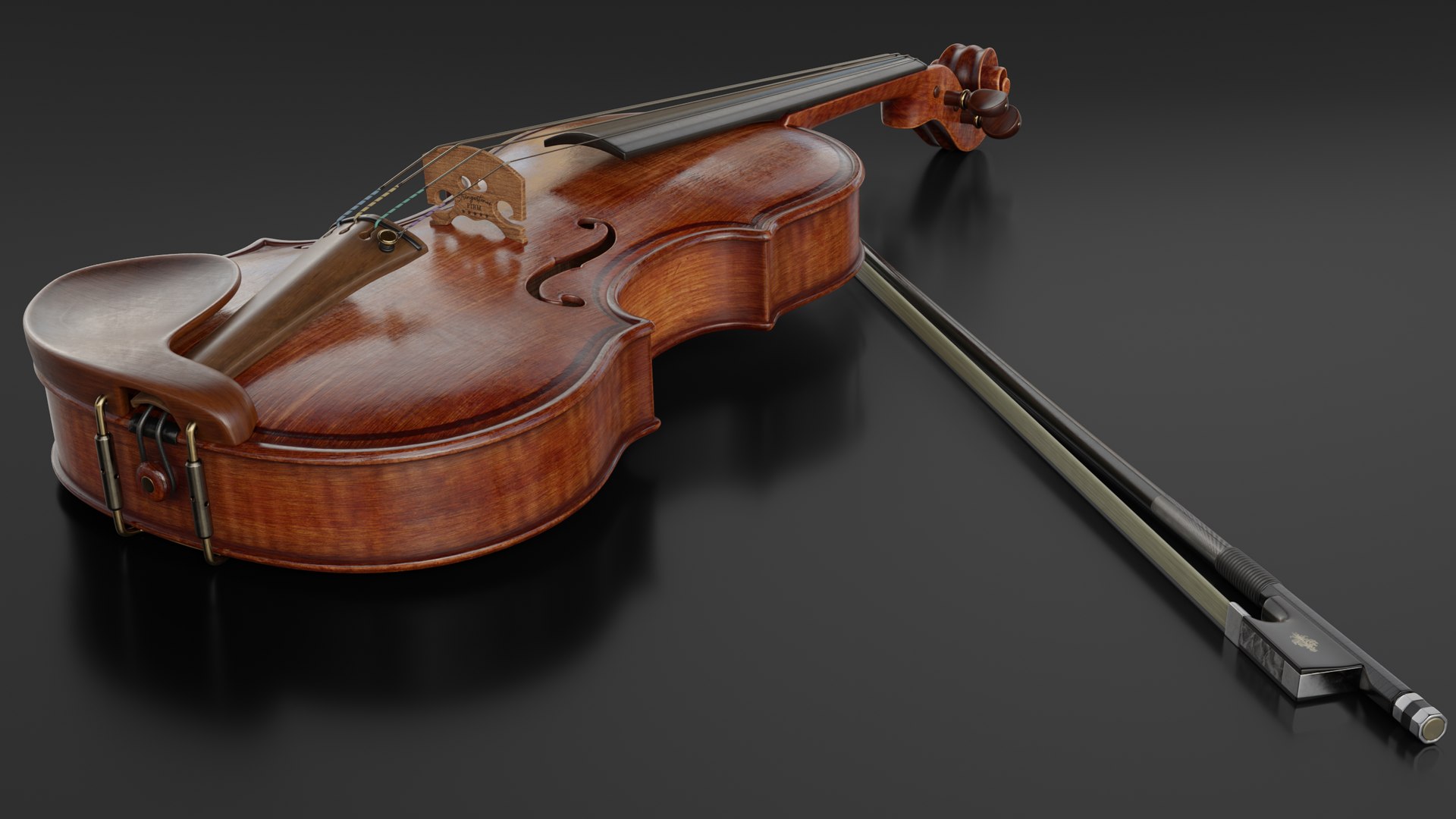 Violin Model - TurboSquid 2218192