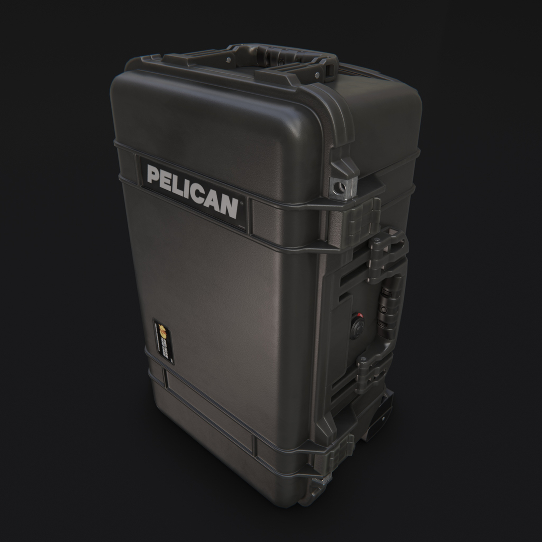 9 Colors Case Pelican 1510 Lowpoly 3D Model - TurboSquid 2076506