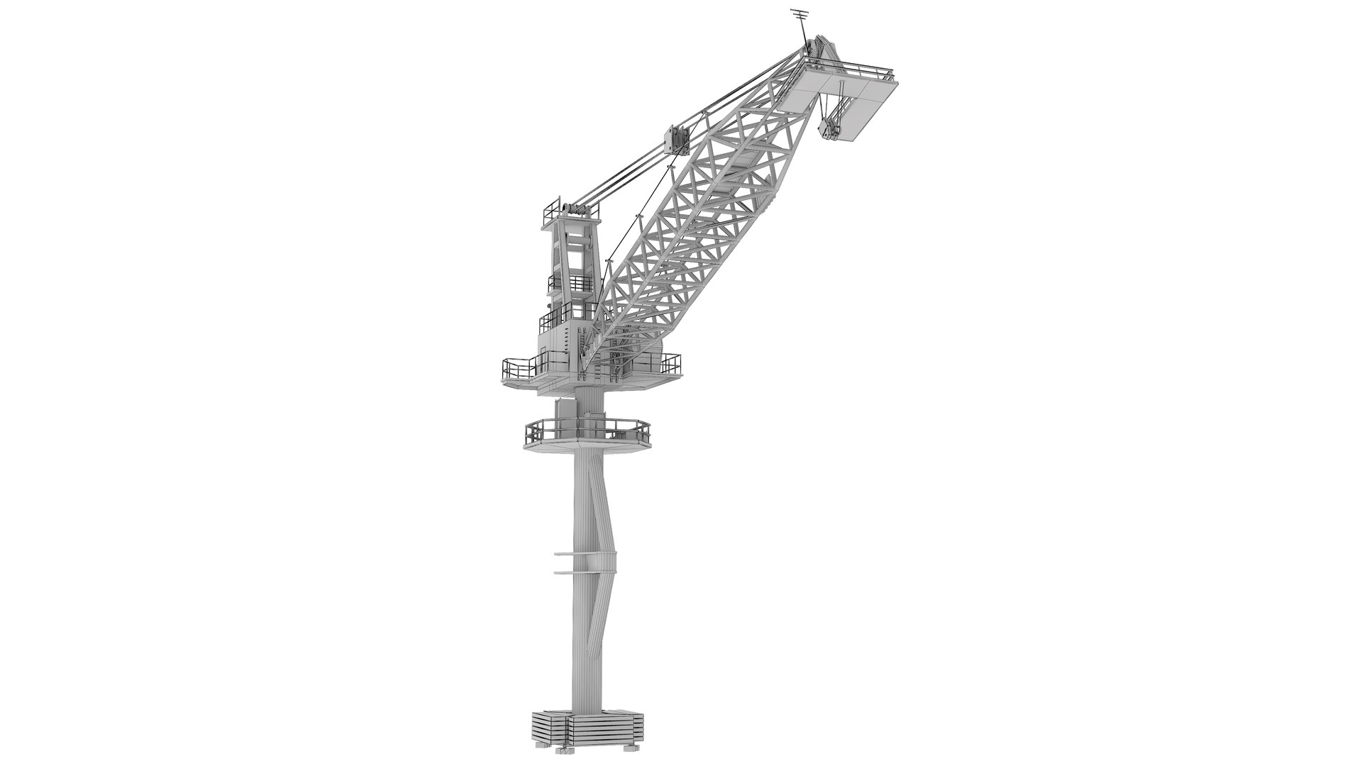 Crane Model - TurboSquid 2204870