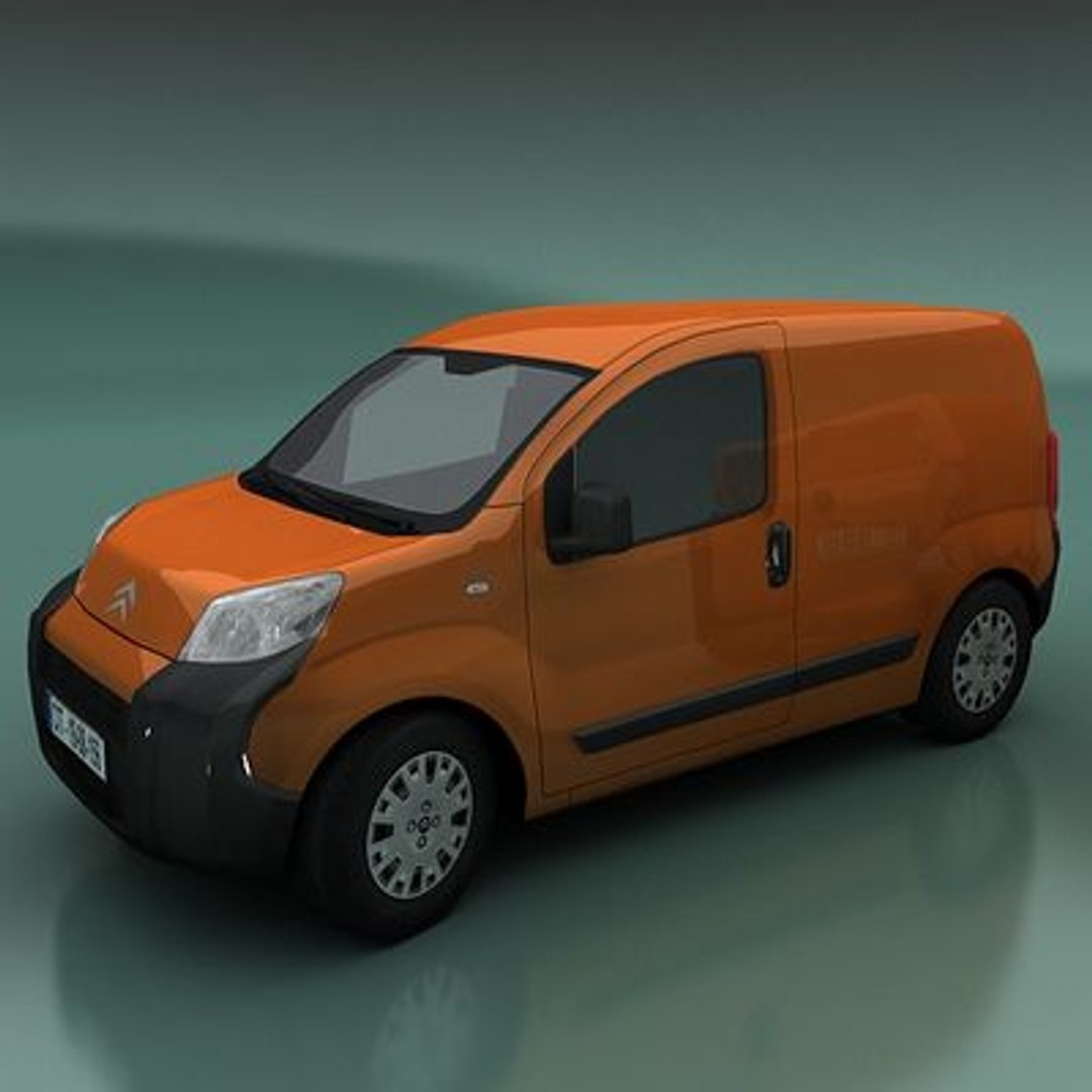 citroen nemo 3d model