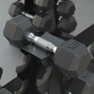 Download Free & Premium Dumbbell 3D Models | TurboSquid
