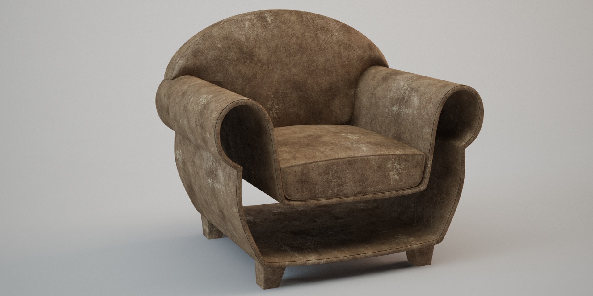 3d Model Chear Materials