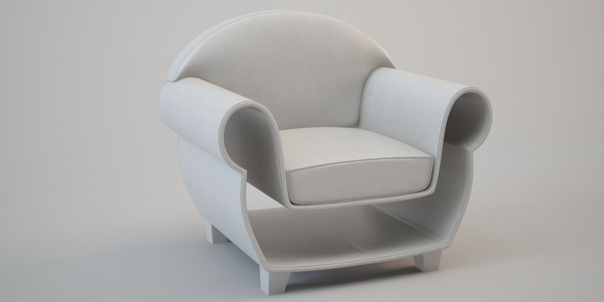 3d Model Chear Materials