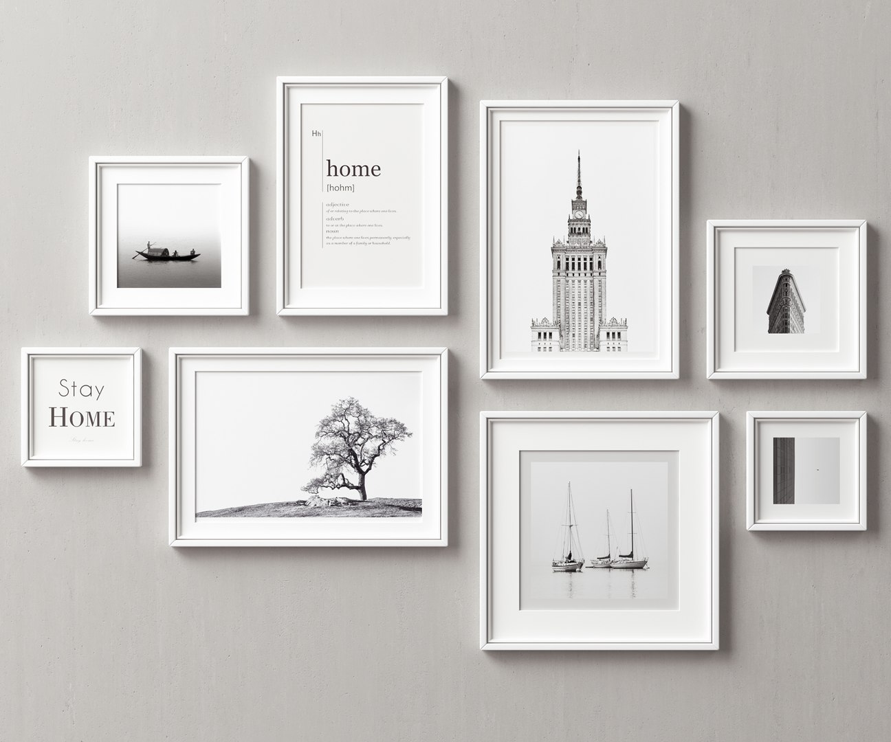 3D Picture Frames Model - TurboSquid 1561245