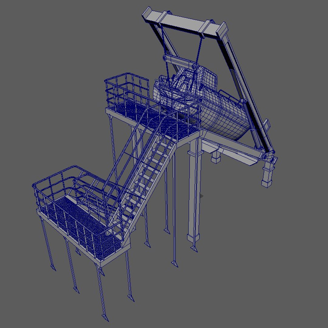 Free-fall Lifeboat Boat 3D Model - TurboSquid 1532724