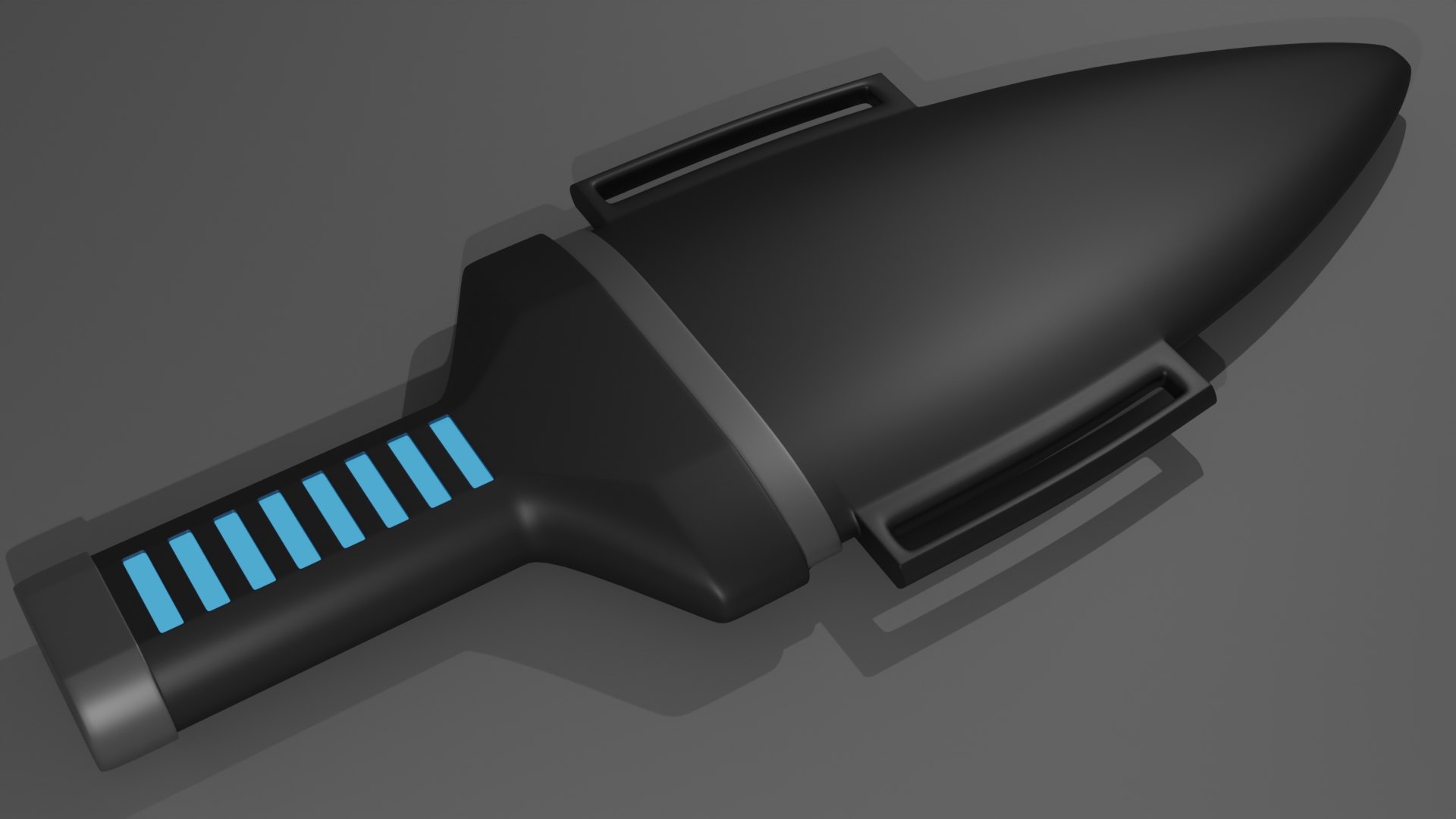 Sci-Fi Dagger 3D Model - TurboSquid 2009324