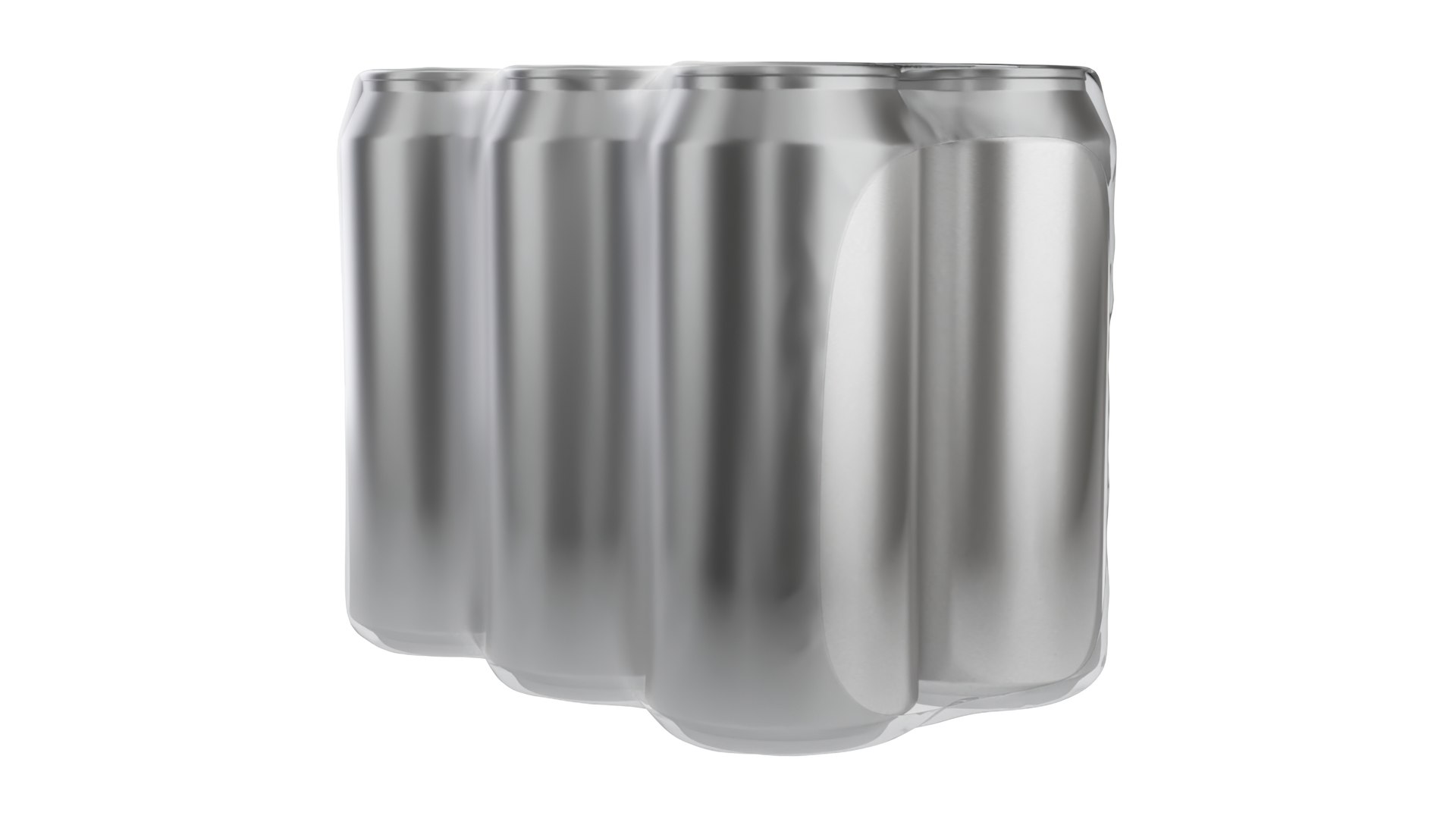 3D Shrink Wrap Cans Model - TurboSquid 2015049