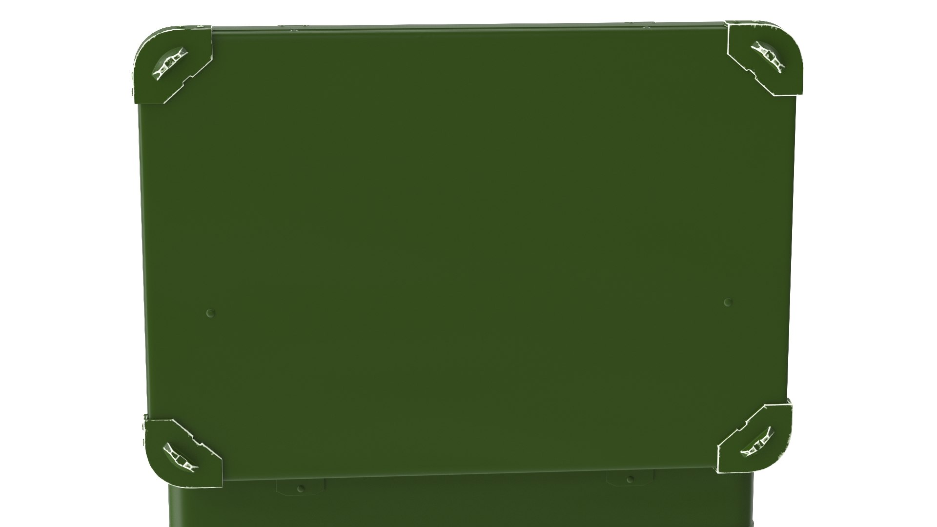 Military Storage Box Medium 3D Model - TurboSquid 2218572