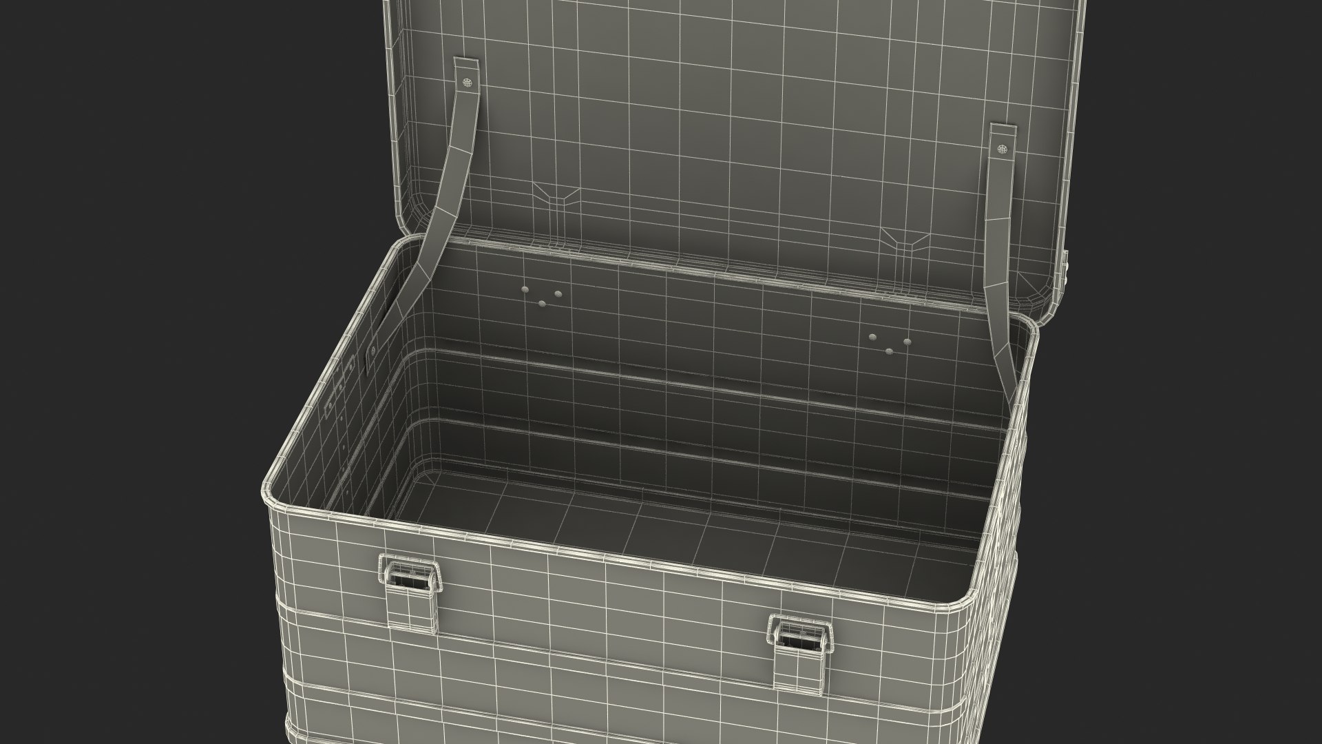 Military Storage Box Medium 3D Model - TurboSquid 2218572