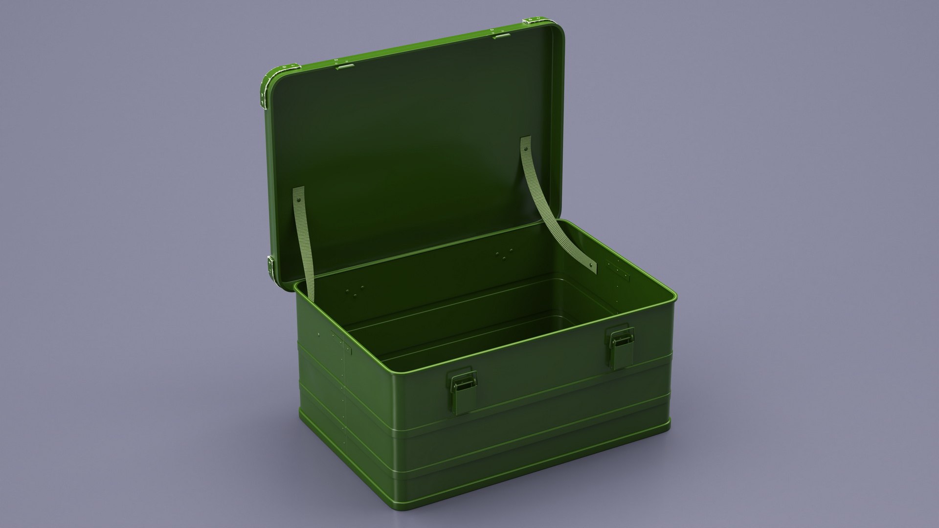 Military Storage Box Medium 3D Model - TurboSquid 2218572
