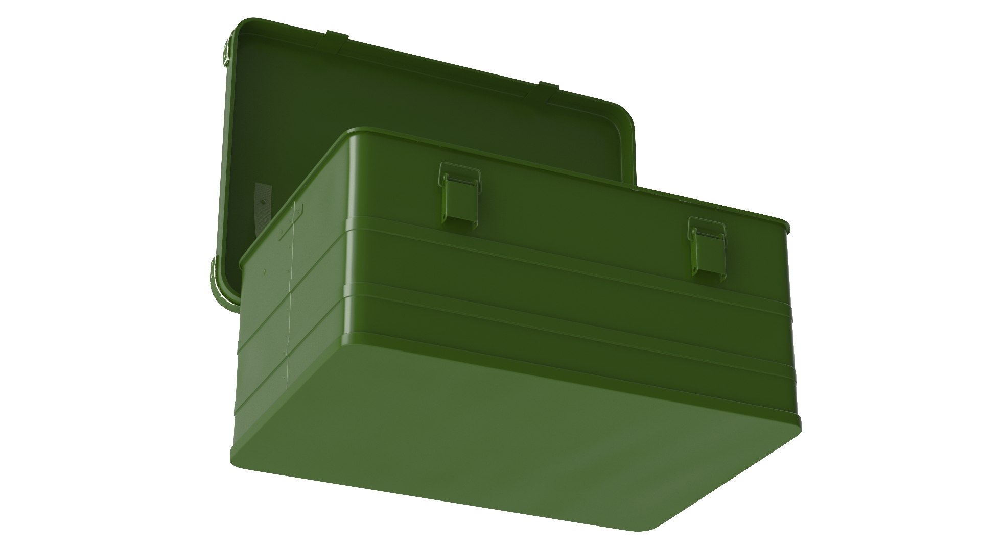Military Storage Box Medium 3D Model - TurboSquid 2218572