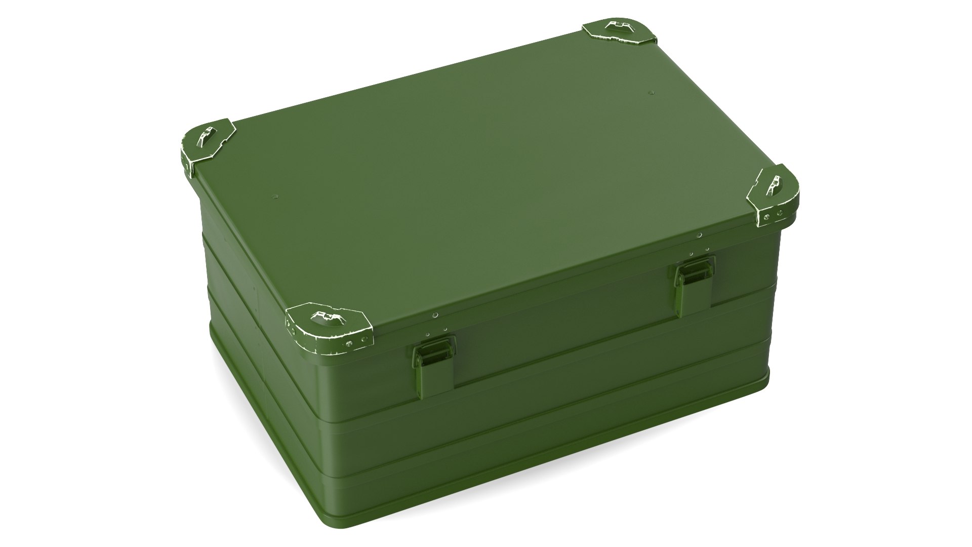 Military Storage Box Medium 3D Model - TurboSquid 2218572