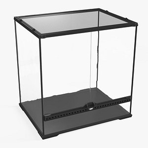 Medium Size Terrarium Empty 3D Model - TurboSquid 2143570