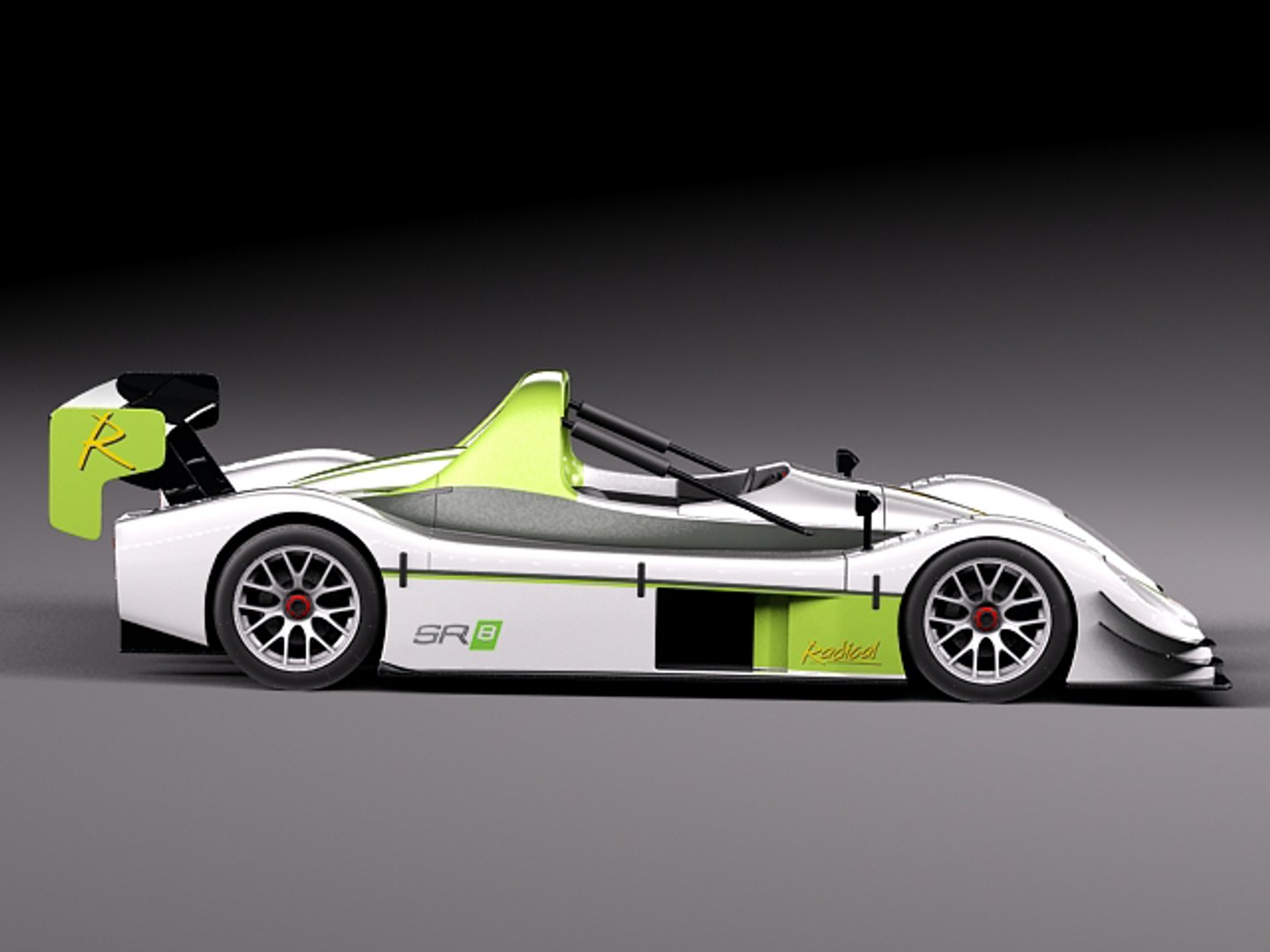 Radical Sr8 Race Car 3d Model