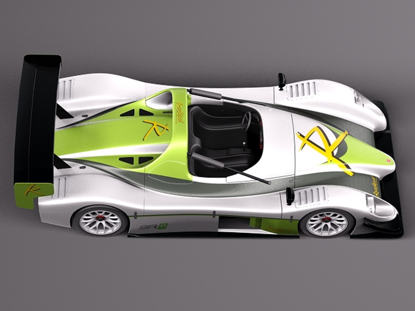 Radical Sr8 Race Car 3d Model