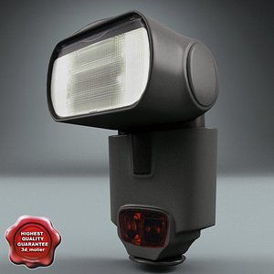 Camera Flash 3D Models for Download | TurboSquid