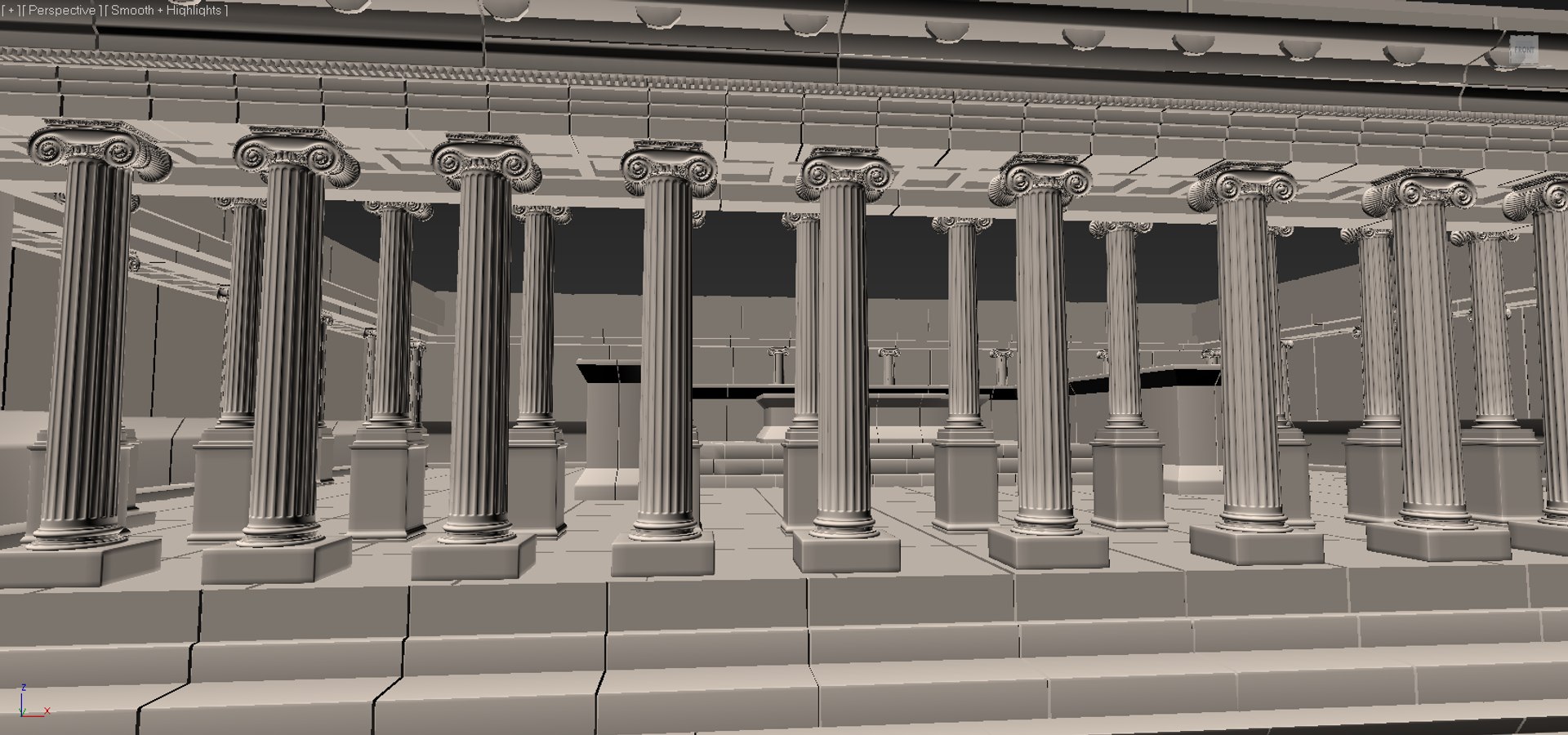 3D Great Zeus Altar Model - TurboSquid 1292647