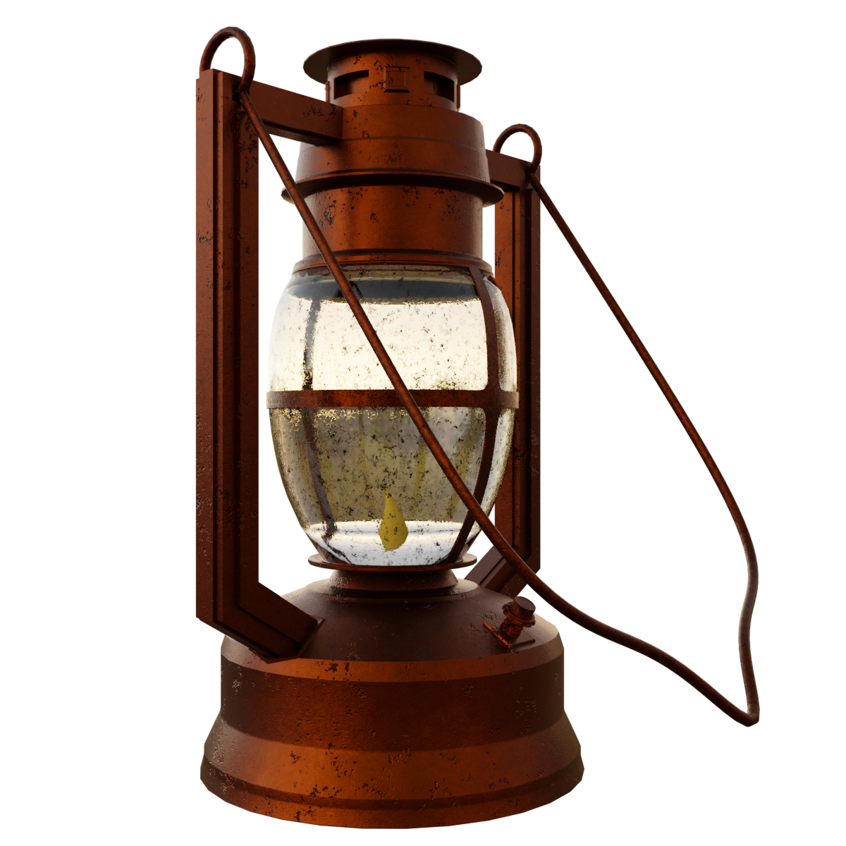 Free Rusted Lantern V2 3D model - TurboSquid 1808909