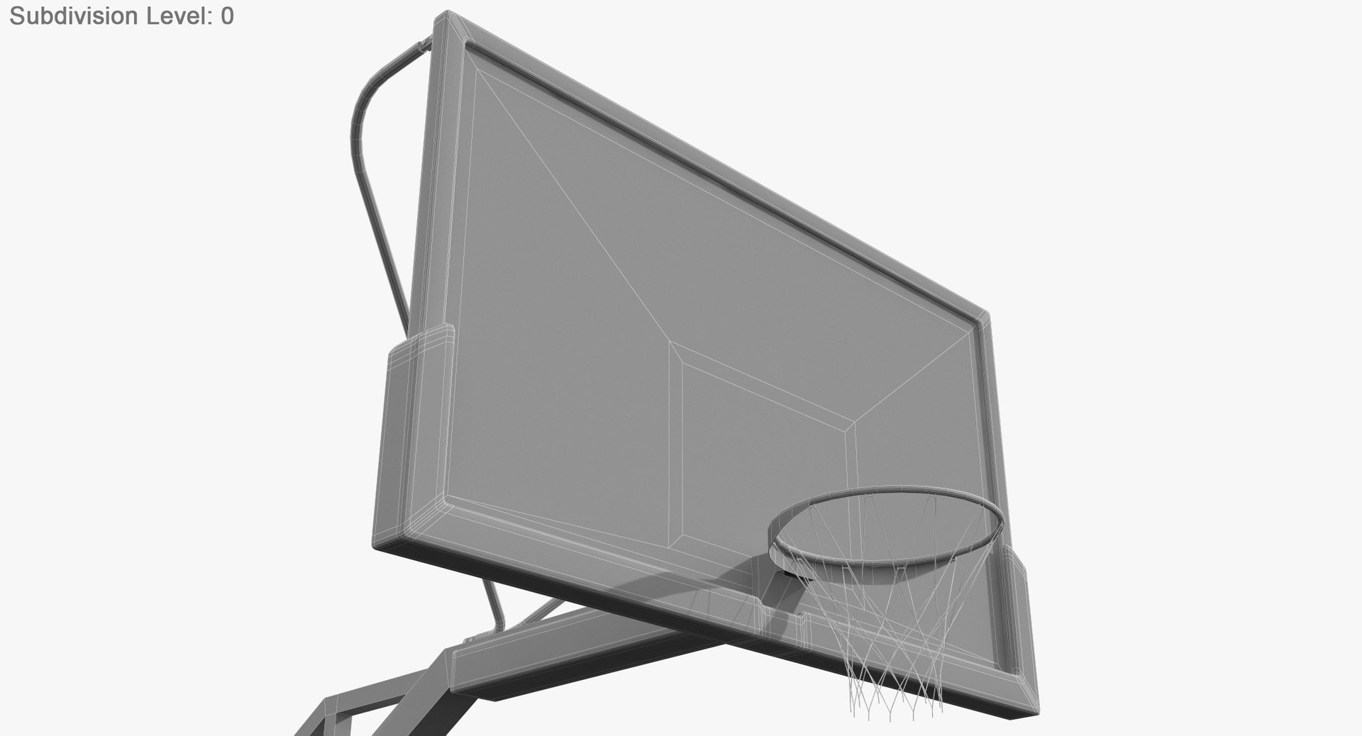 Basketball hoop 3D model - TurboSquid 1501169