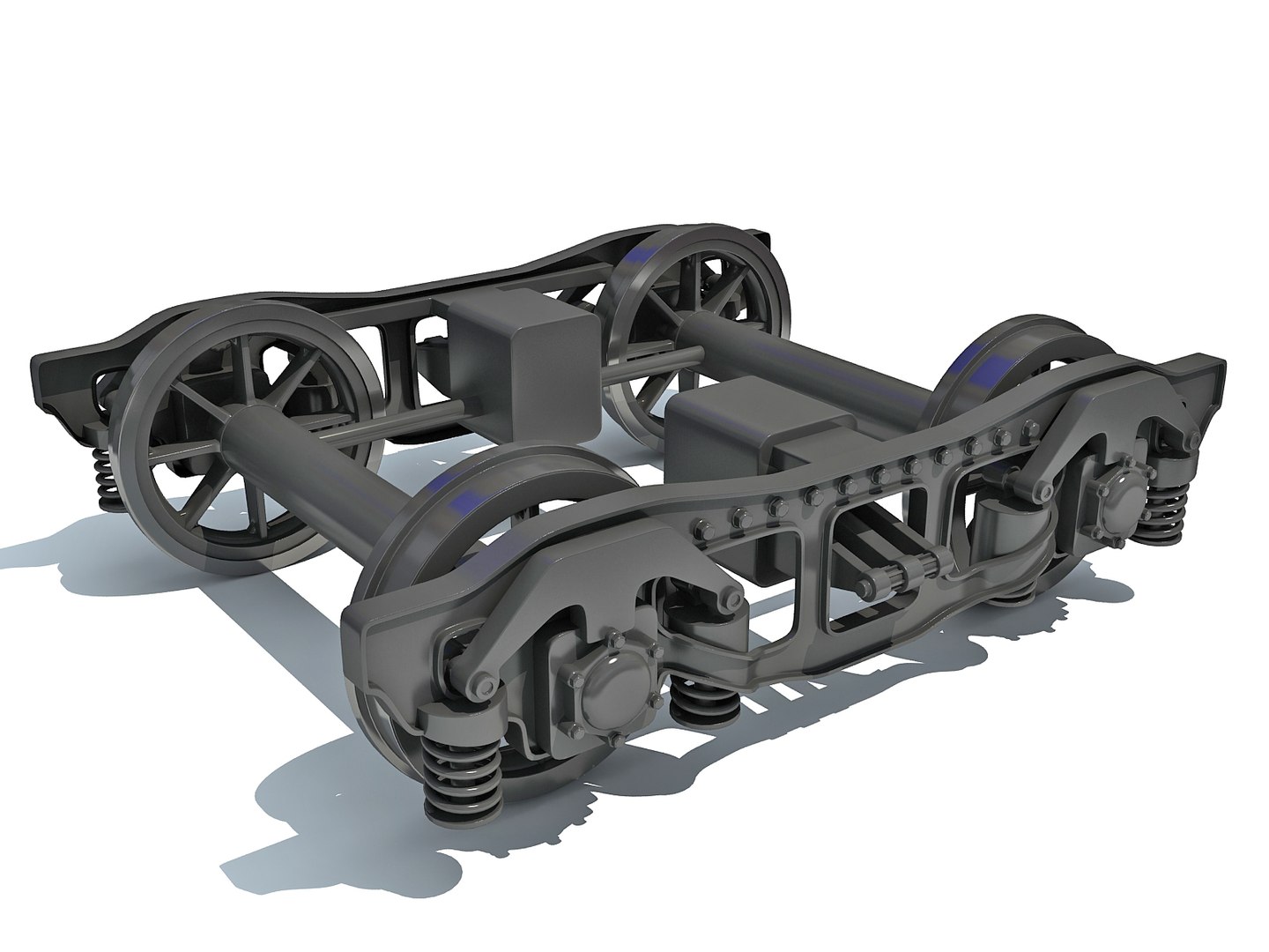 Train Bogie 3D Model - TurboSquid 1390161