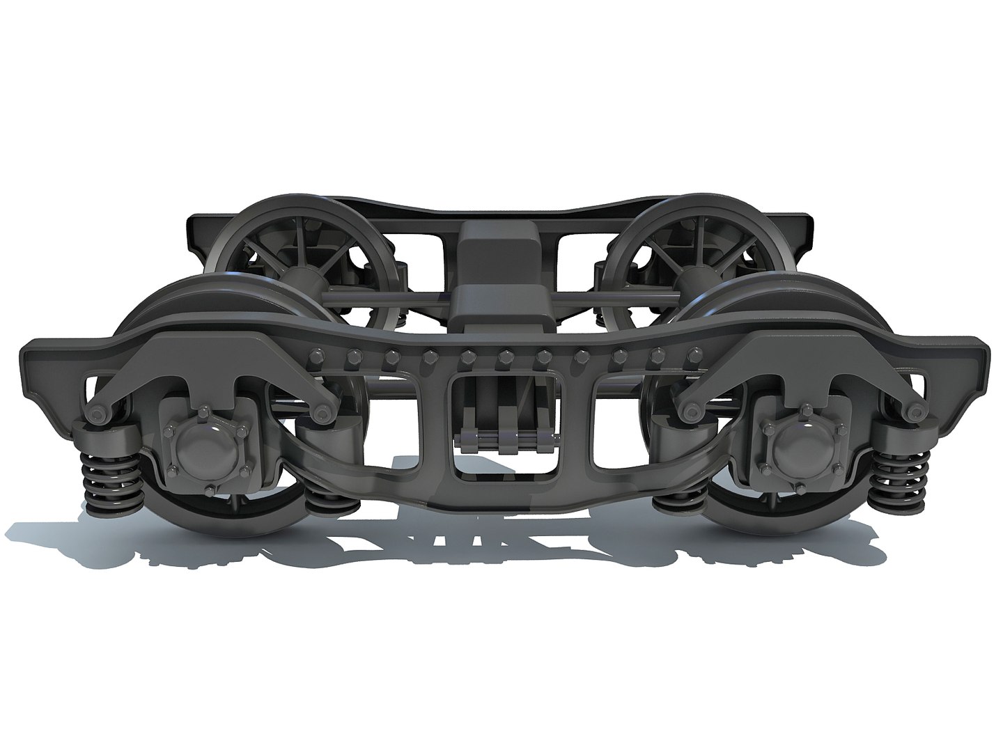 Train Bogie 3D Model - TurboSquid 1390161