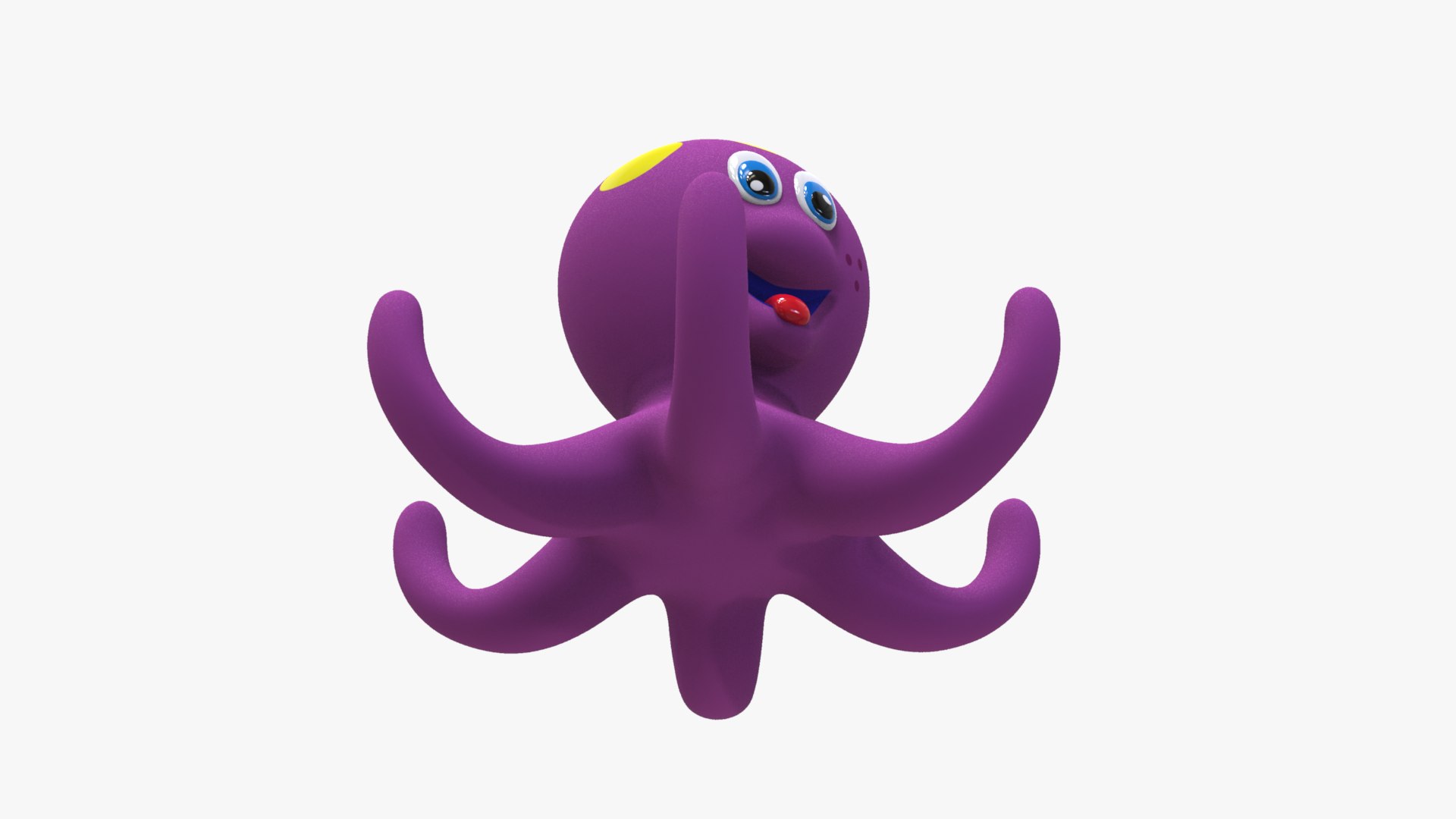 Octopus Toy 3D Model - TurboSquid 2234098