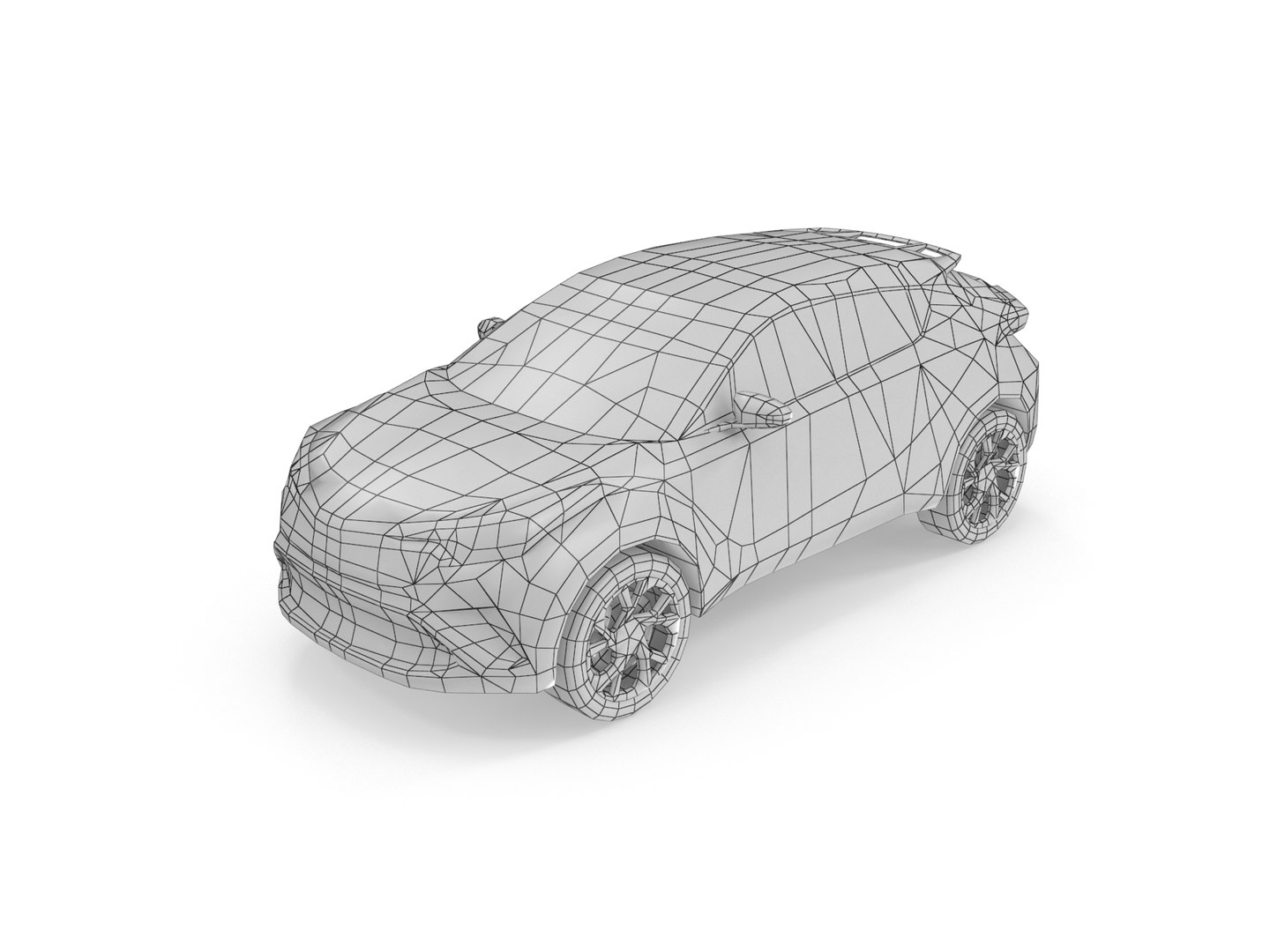 3D Car: Toyota C-hr 2017 Model - TurboSquid 1651725