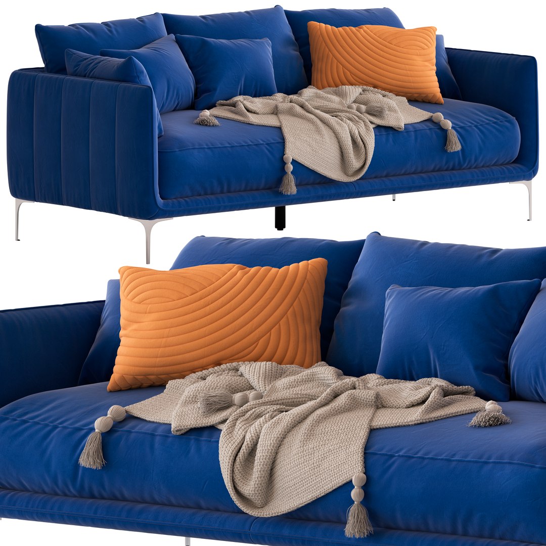 Freedom Andrea Sofa 3-Seater 3D - TurboSquid 2179063