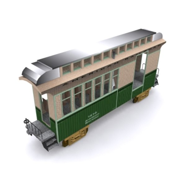 3d model combine car