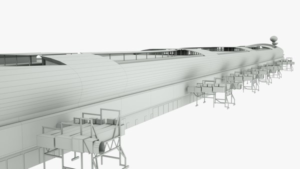 Hong kong marine terminal 3D model - TurboSquid 1480236