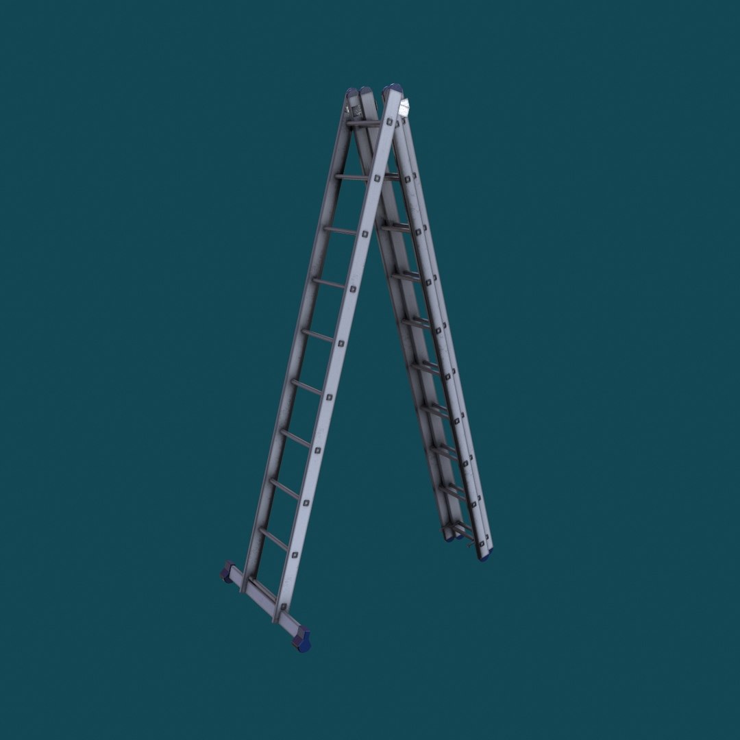 Ladder 3D Model - TurboSquid 1454684