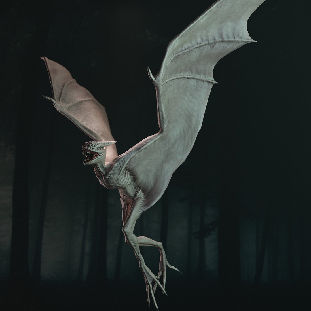 3D Demon Flying - TurboSquid 1769214