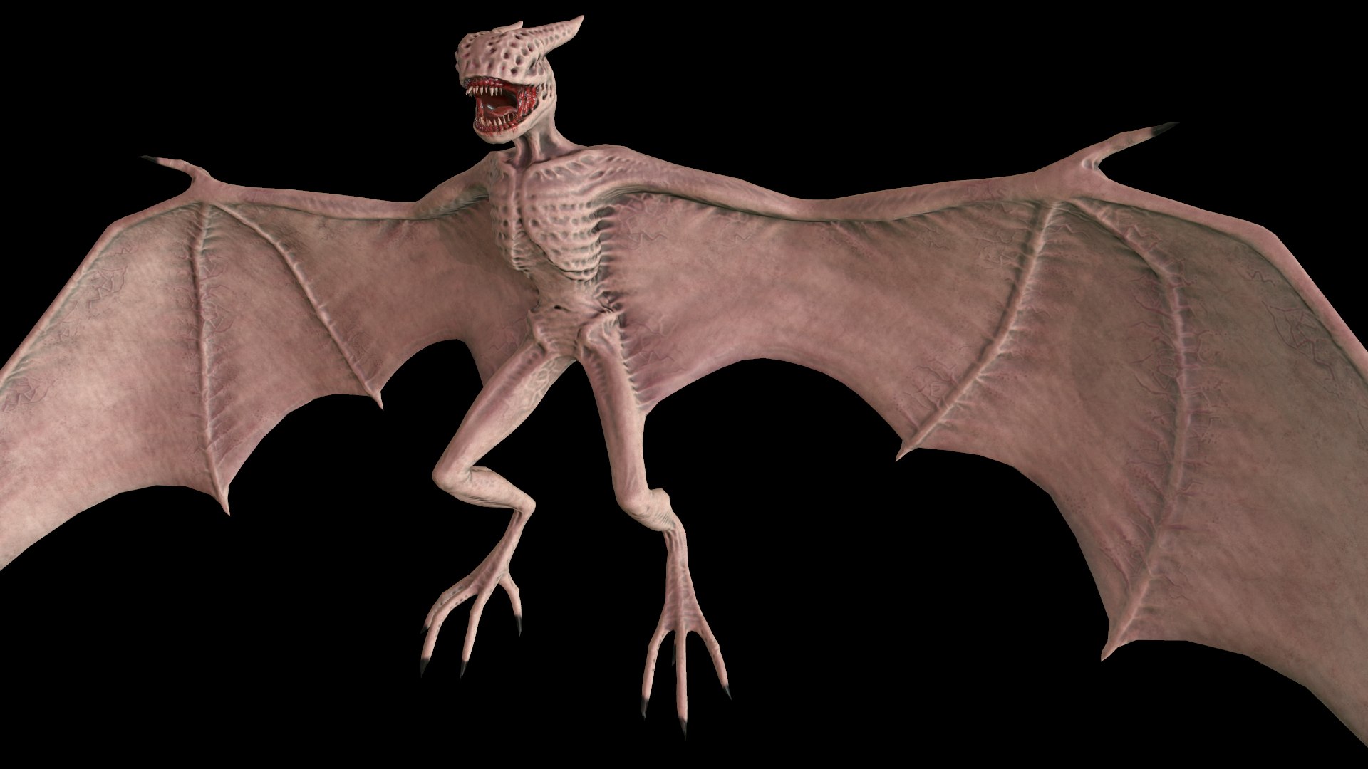 3D Demon Flying - TurboSquid 1769214