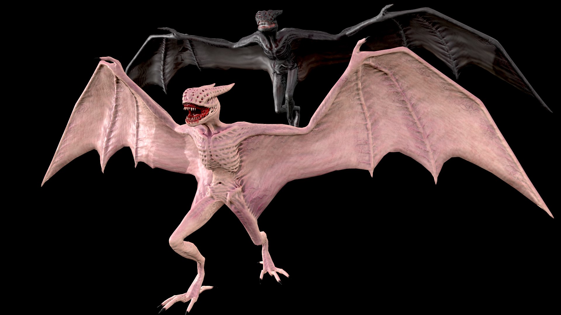 3D Demon Flying - TurboSquid 1769214