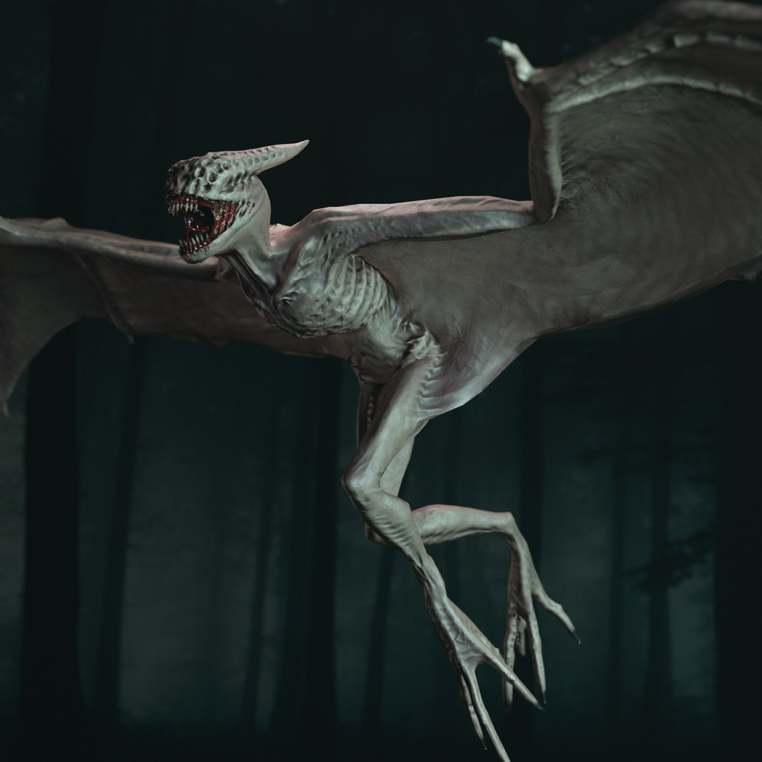 3D Demon Flying - TurboSquid 1769214